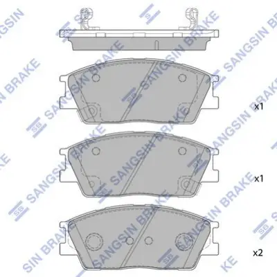 HI-Q SP4372 58101-K3A00, 58101-K0A50, 58101-K2A00