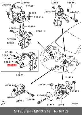 MITSUBISHI MN137248 MN137248