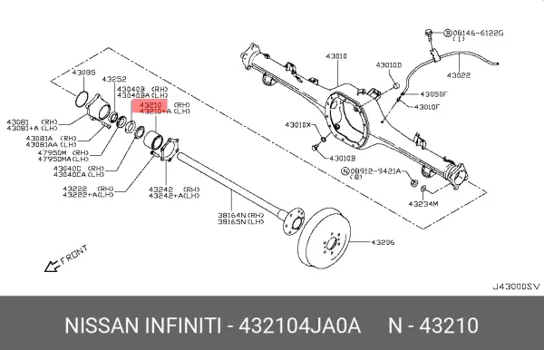 NISSAN 43210-4JA0A 43210-4JA0A, 1 921 795_HWB, 1 921 422_HWB