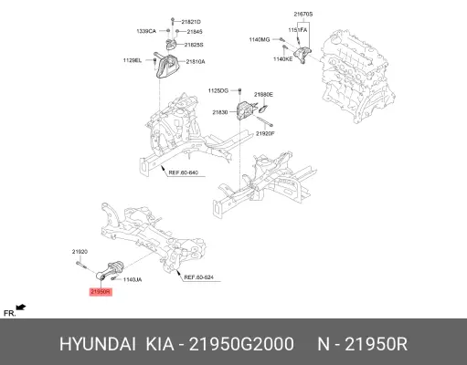 HYUNDAI / KIA 21950-G2000 21950-F2000