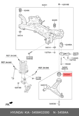 HYUNDAI / KIA 54584G2000 54584-C1000, 54584-F2000, 54584-F2AA0